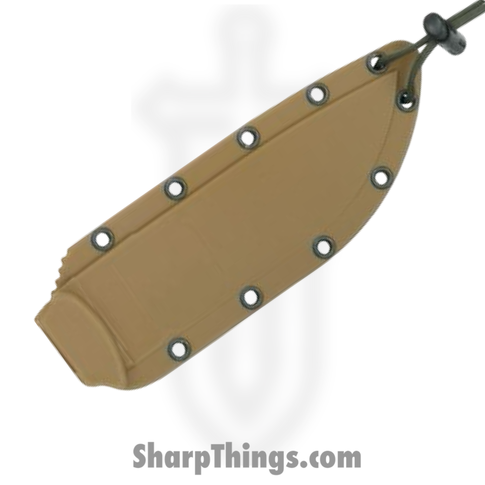 ESEE - RC6S - Model 6 - Fixed Blade Knife - 1095HC Coated Drop Point ...