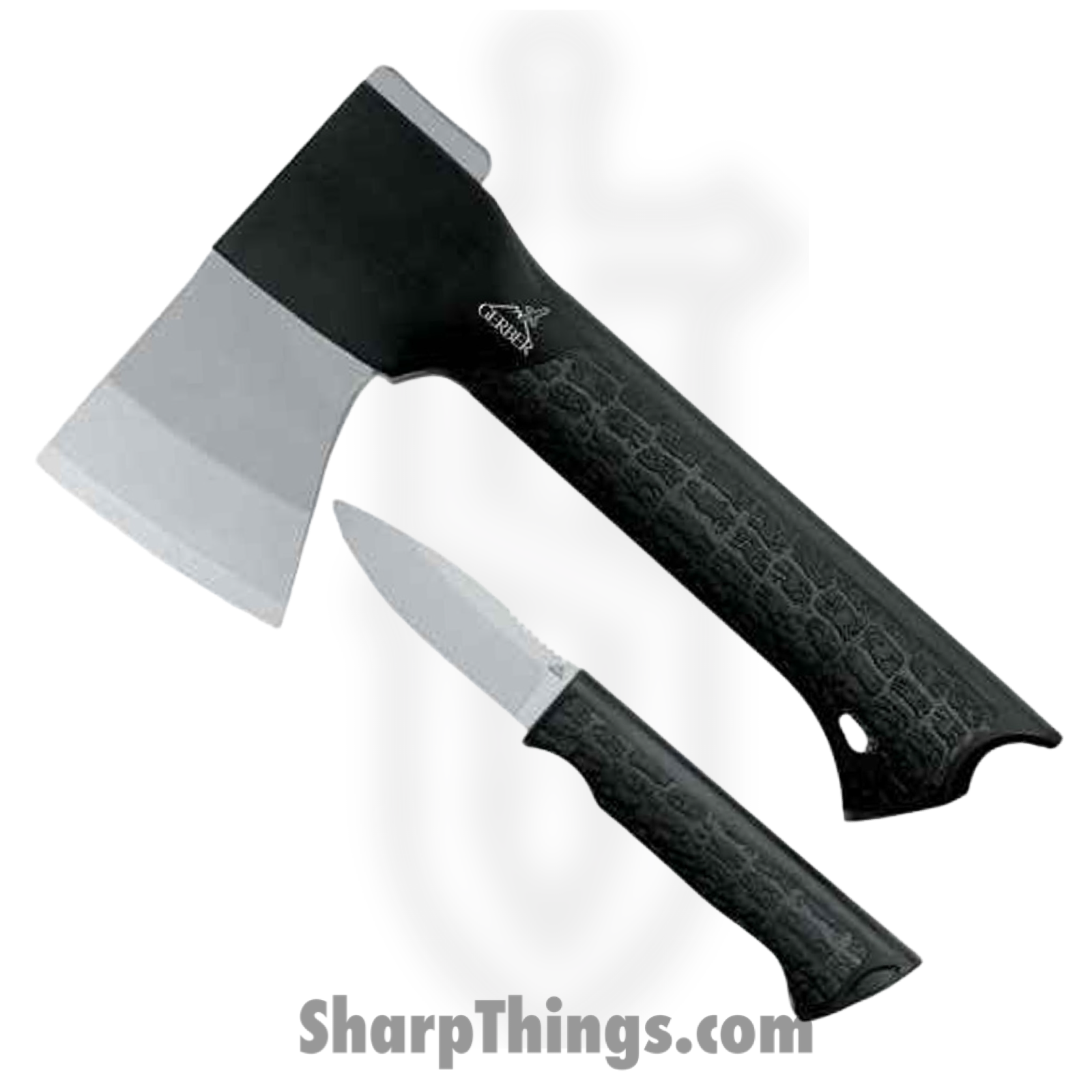 Gerber - G31001054 - Forged Steel Axe and Knife Combo - Stainless ...