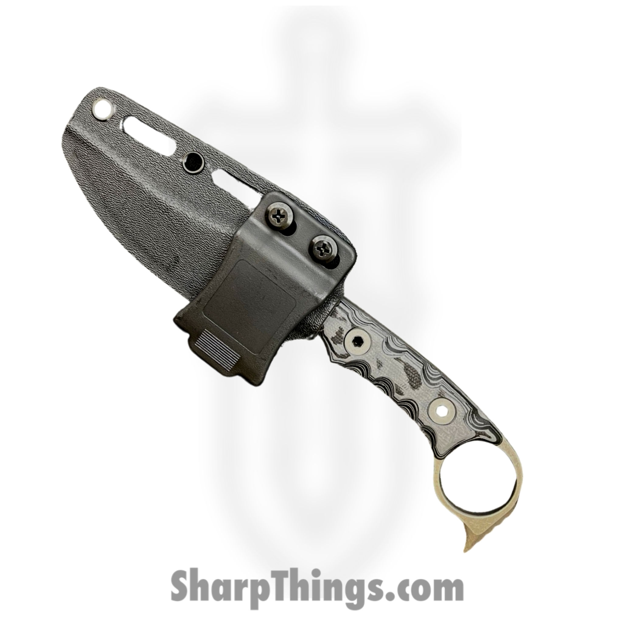 T.Kell Knives - GidV3g10GrMn - Gideon V3 - Fixed Blade Knife - Nitro V ...