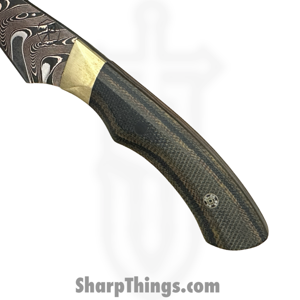 Royalty Rings Co. - RRC-Nyx-02 - Nyx - Fixed Blade Knife - Chevron ...