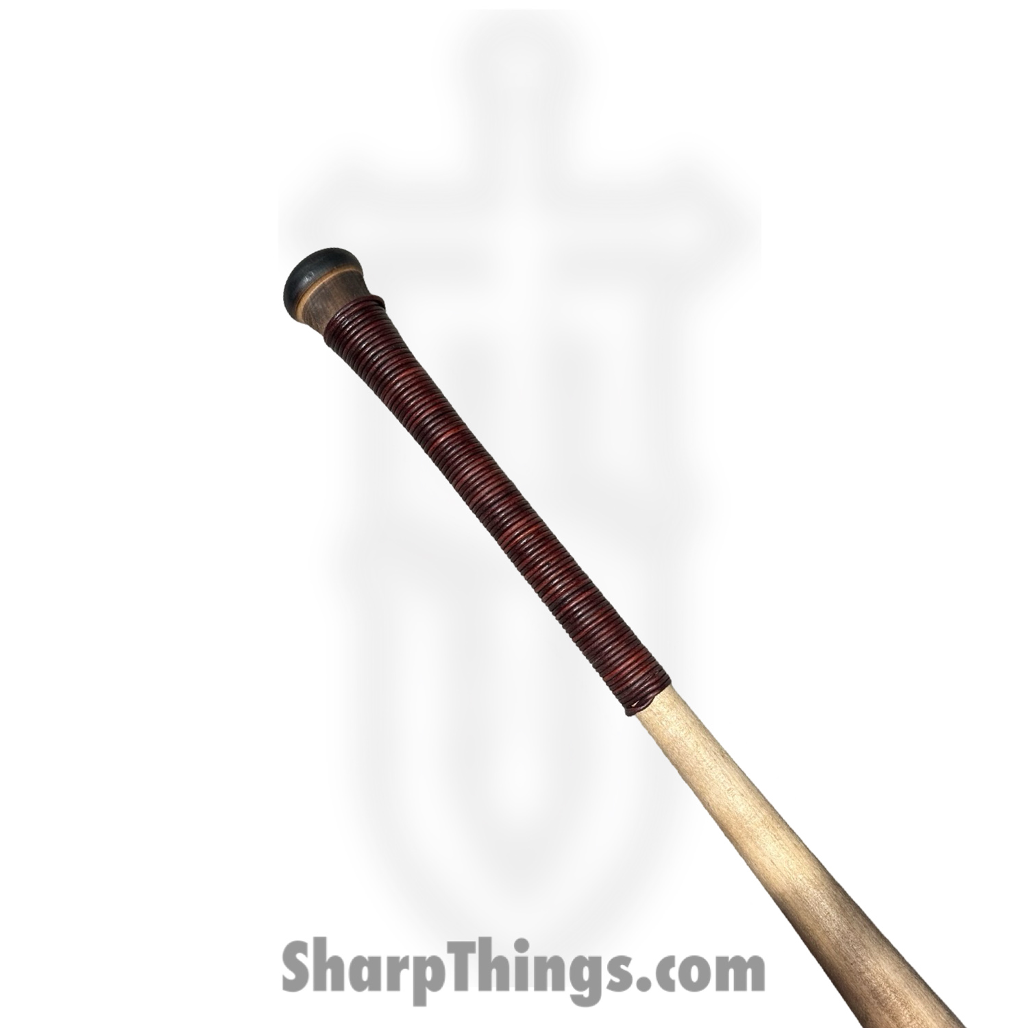 Heavy Barrel Designs - HBD-bat-6 - Saw Bat - Leather Cord Wrapped ...