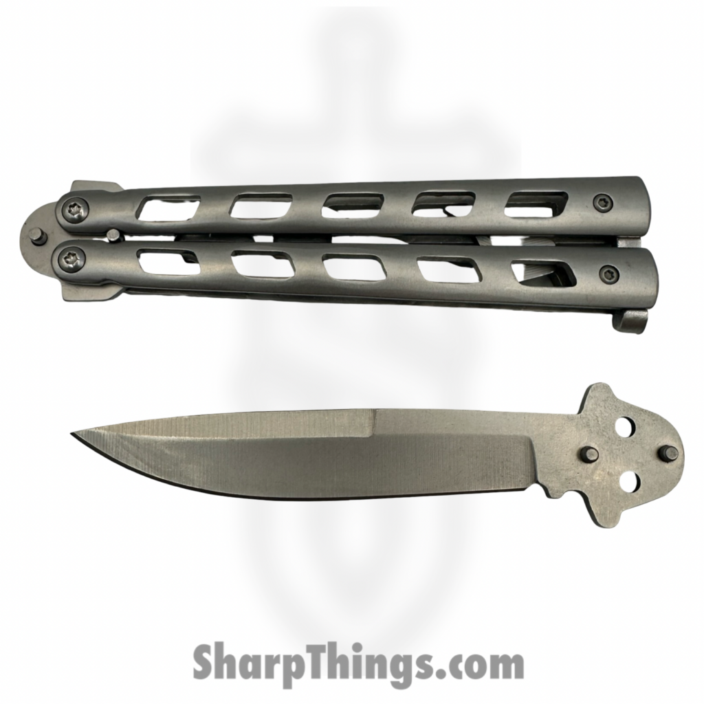 VOC - 205604s-3 - Butterfly Knife Combo Kit Trainer and Live Blade ...